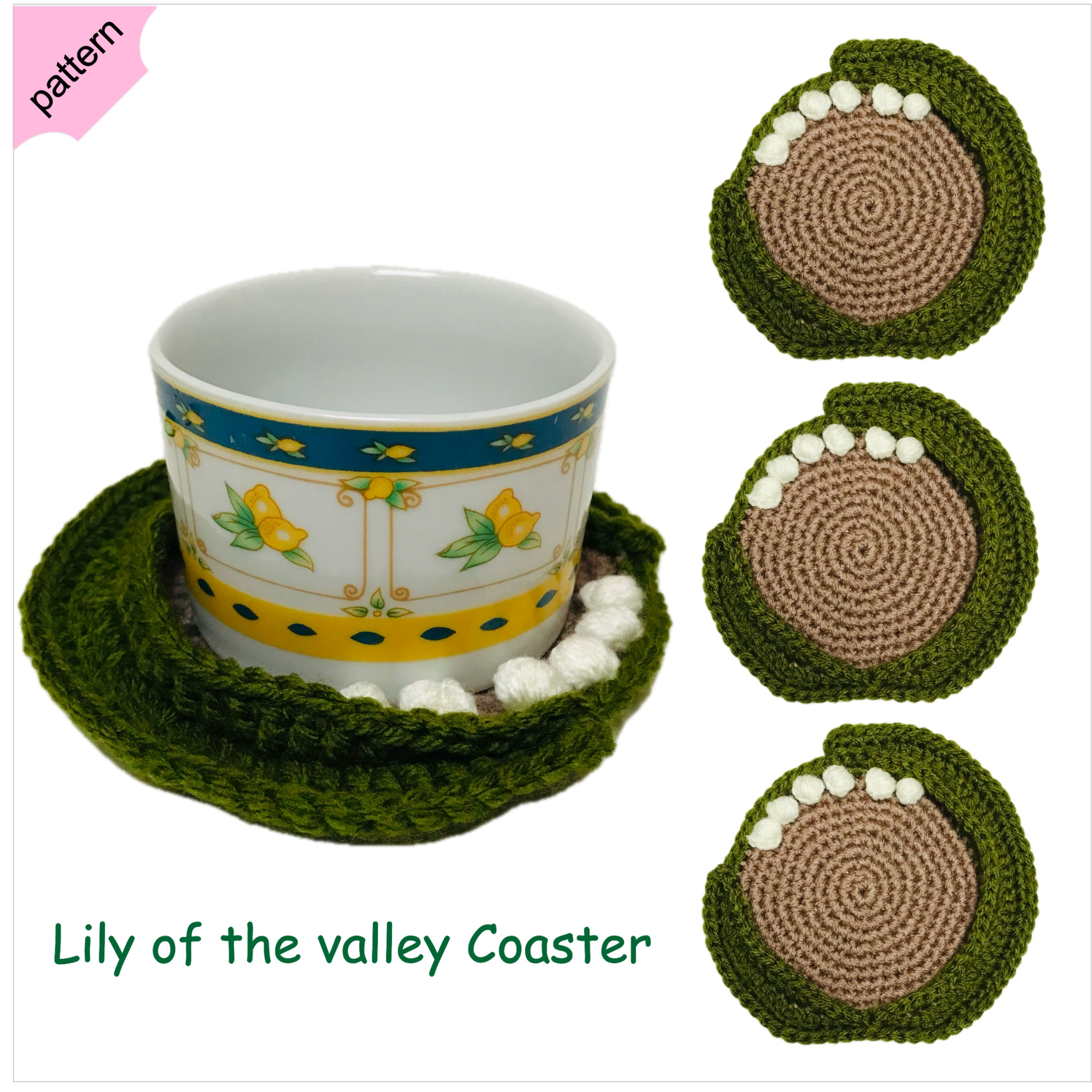 Lily of the valley Coaster